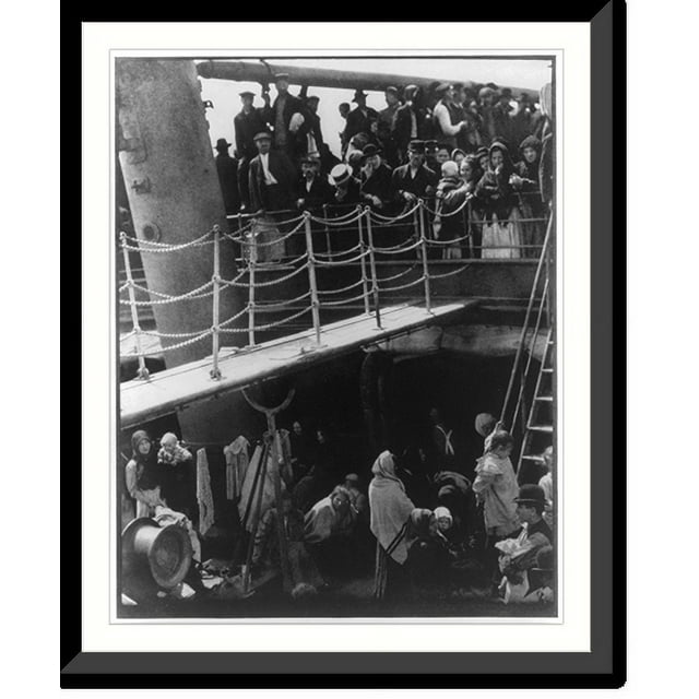 Historic Framed Print, [Repr. of photo by Alfred Stieglitz from ...