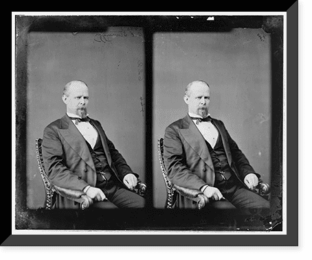 Historic Framed Print, Rev. Nathan Bangs - 3, 17-7/8" x 21-7/8 ...