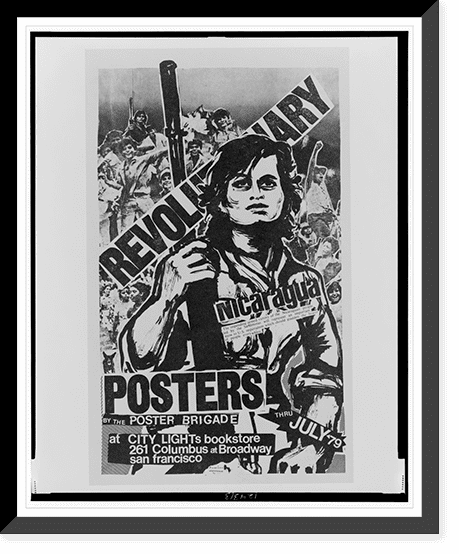 Historic Framed Print, Revolu[tion]ary Nicaragua : the impending armed ...