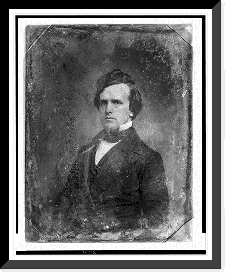 Historic Framed Print, [Richard Yates, head-and-shoulders portrait ...
