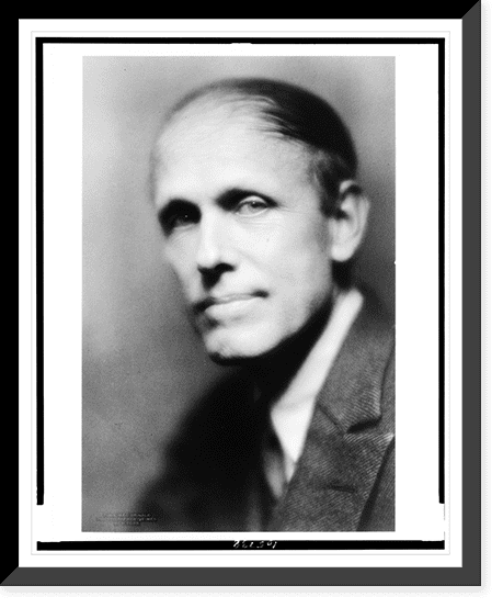 Historic Framed Print, [Ridgely Torrence, head-and-shoulders portrait ...