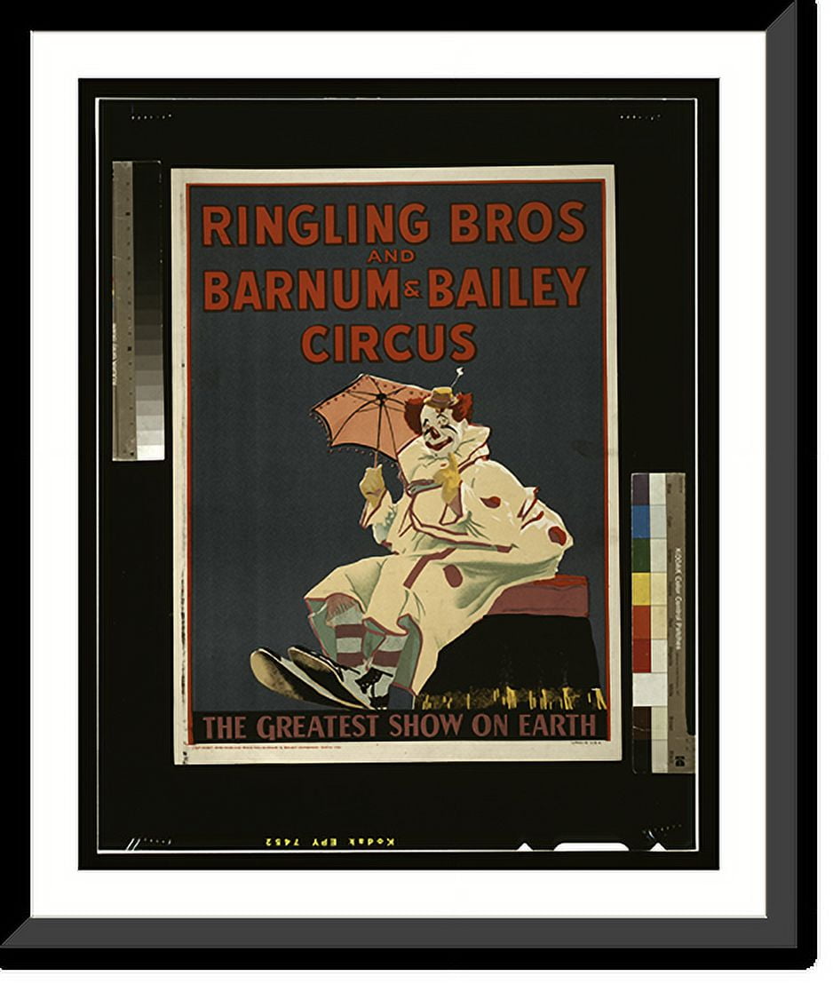 Historic Framed Print, Ringling Bros and Barnum & Bailey Circus The ...