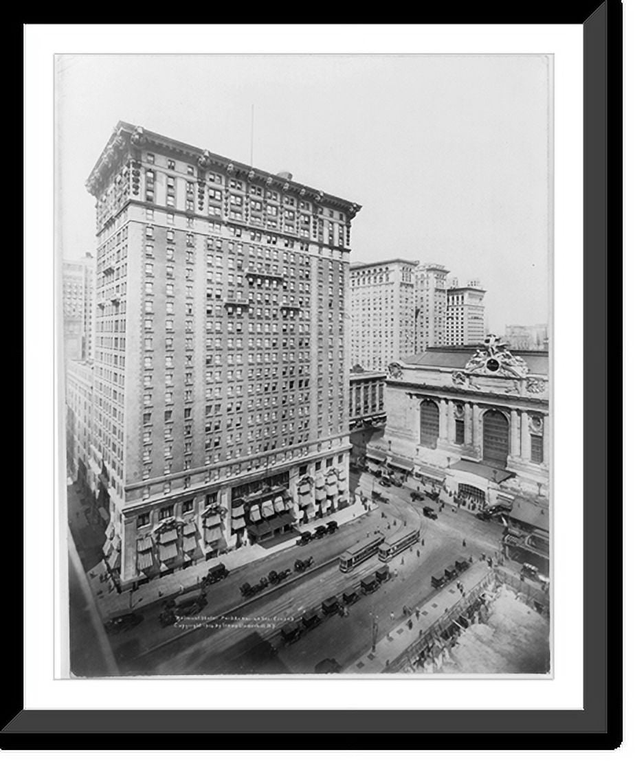 Historic Framed Print, Ritz Tower Building, Park Ave. & 57th St., New ...