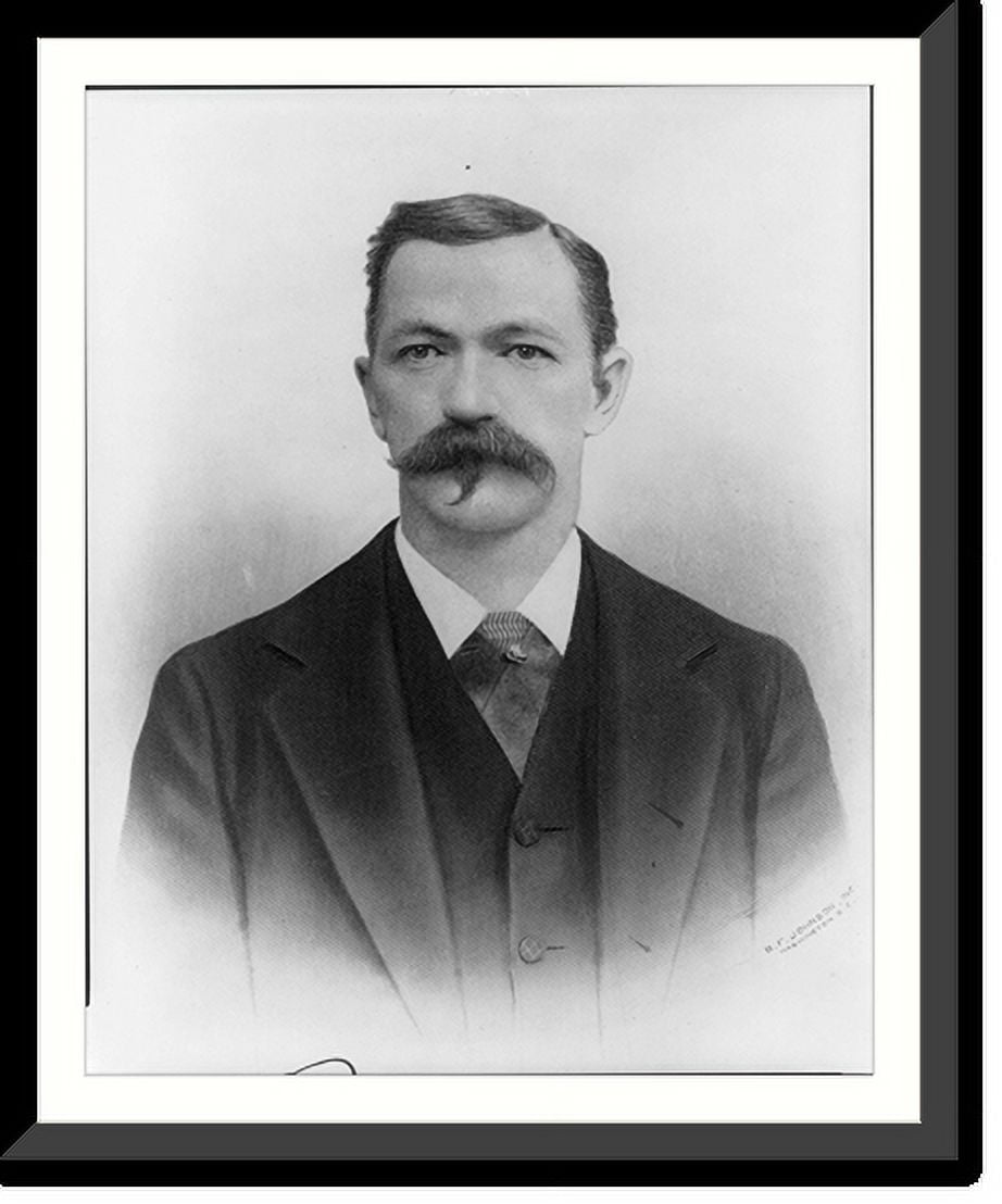 Historic Framed Print, [Robert A. Baldwin, head-and-shoulders portrait ...