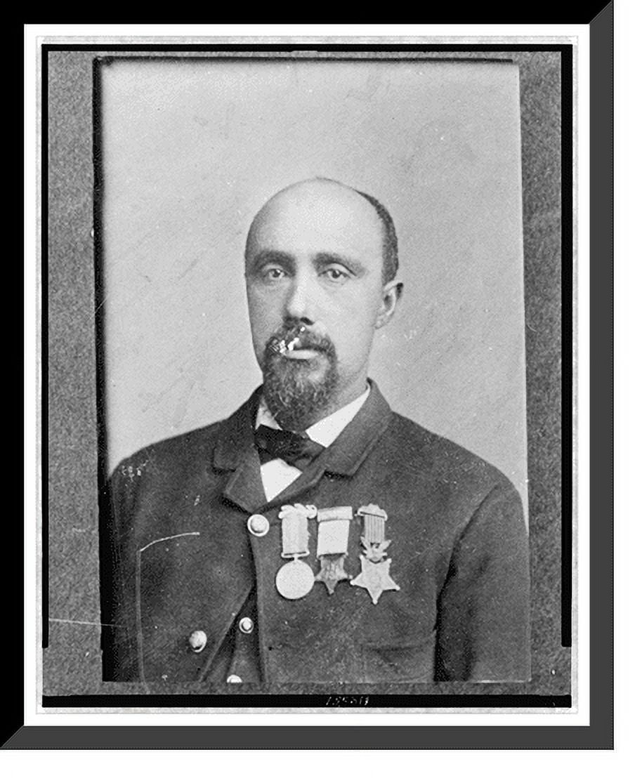 Historic Framed Print, [Robert A. Pinn, head-and-shoulders portrait ...