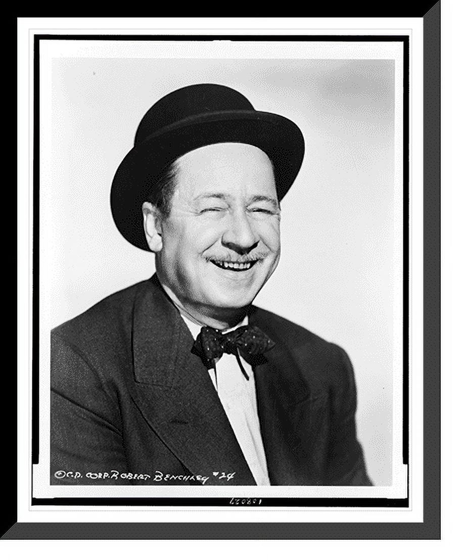 Historic Framed Print, Robert Benchley in Columbia's Bedtime story ...