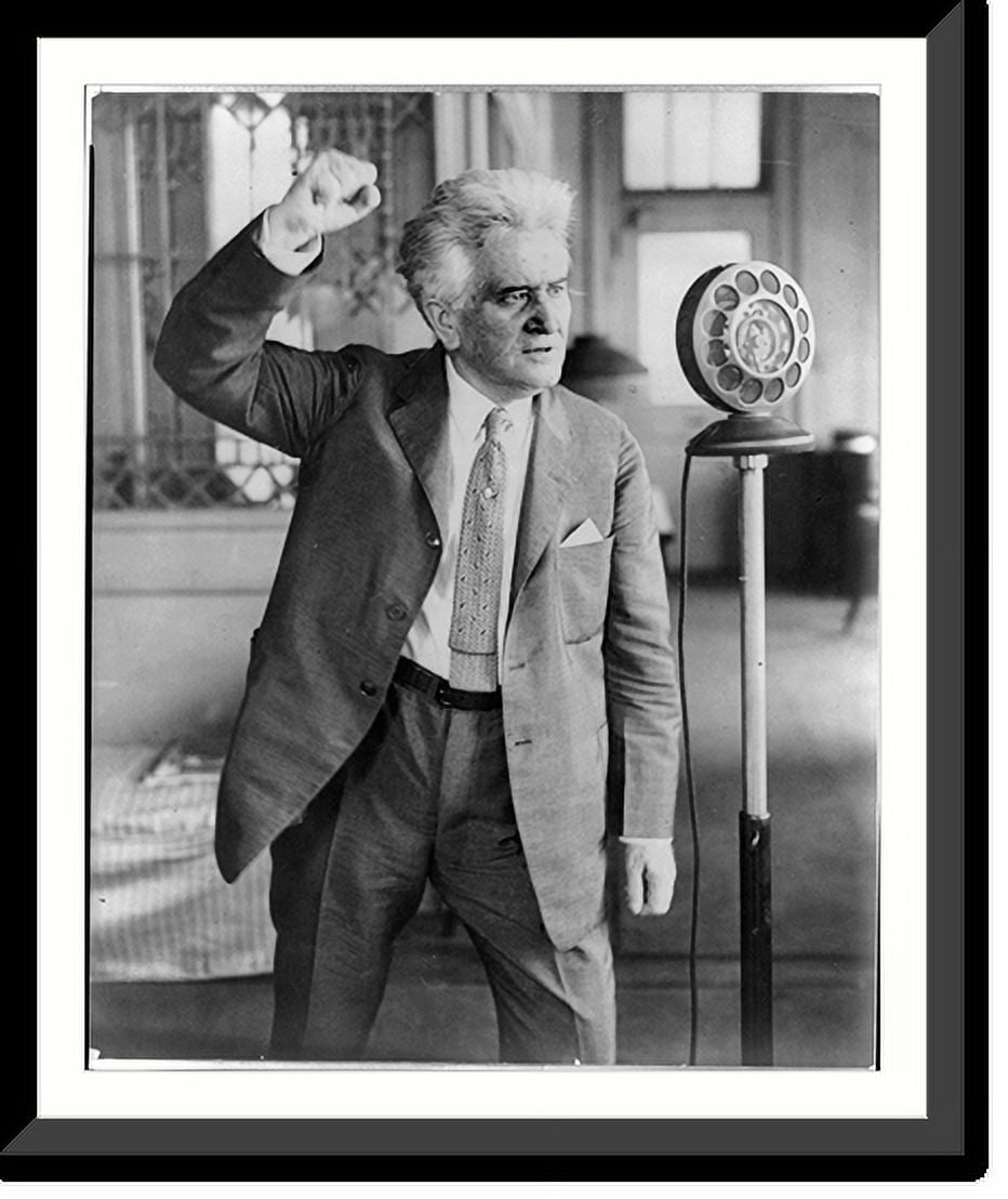 Historic Framed Print, [Robert Marion LaFollette, 1855-1925, three ...