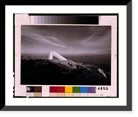 Historic Framed Print, [Robert R. McMath Solar Telescope, Kitt Peak ...
