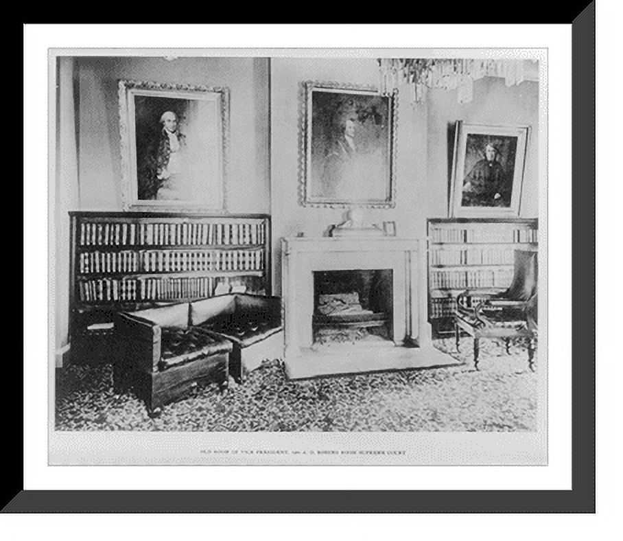 Historic Framed Print, [Rooms in the U.S. Capitol: Old room of Vice ...