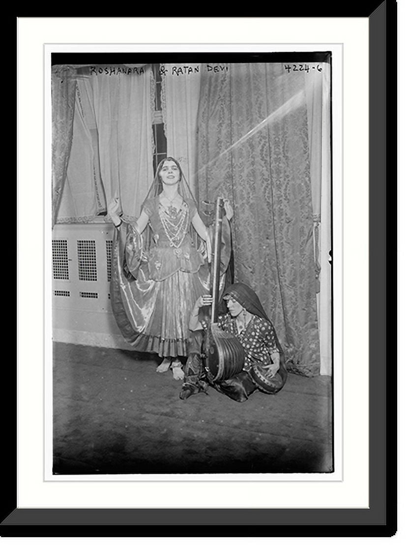 Historic Framed Print, Roshanara & Ratan Devi, 17-7/8" x 21-7/8 ...