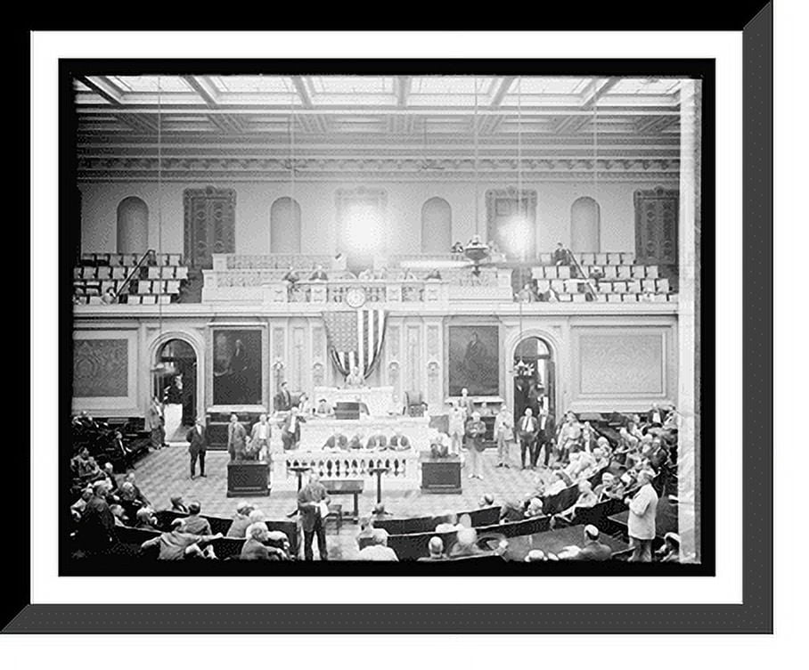 Historic Framed Print, Roy G. Fitzgerald in House, [U.S. Capitol ...