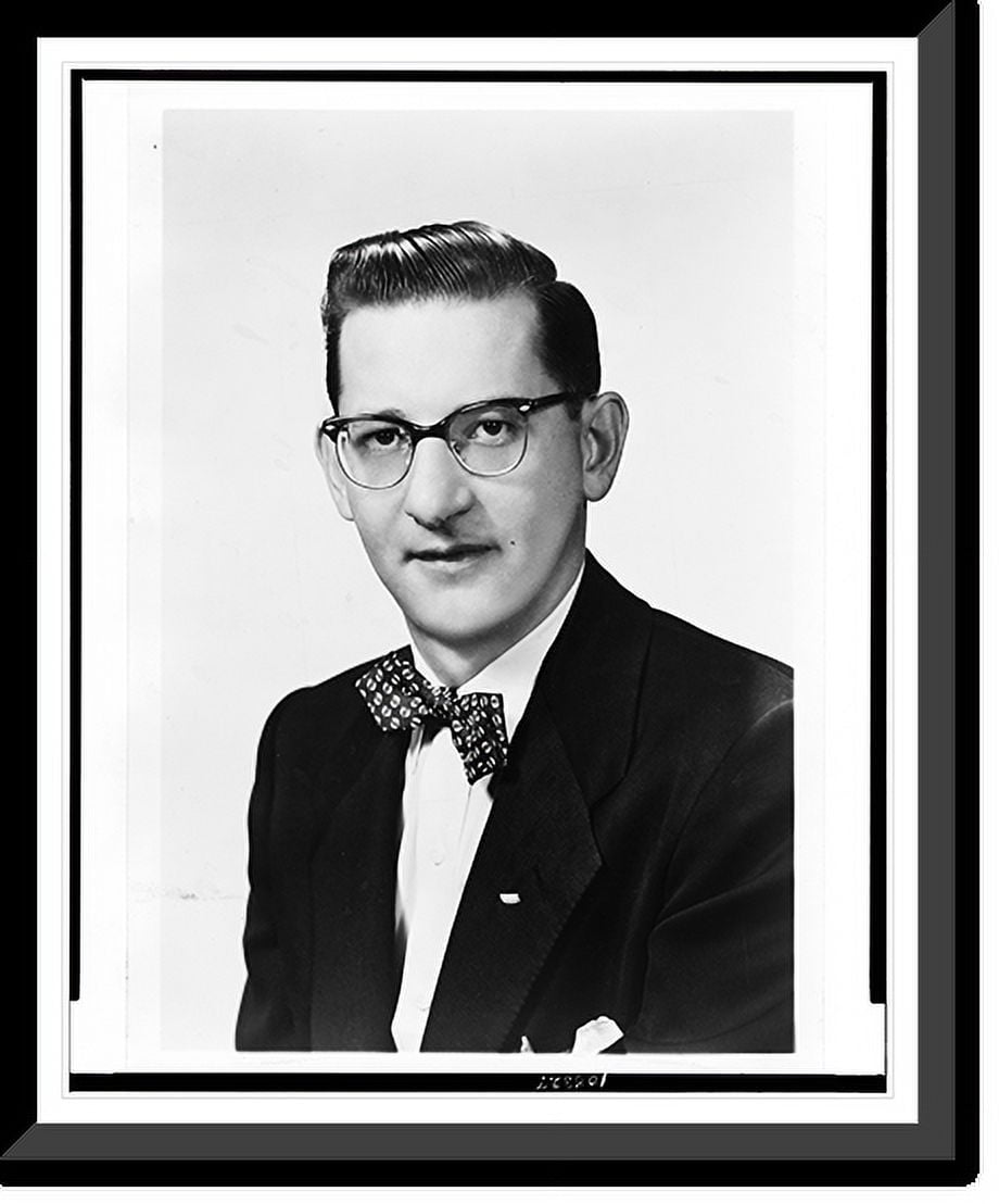 Historic Framed Print, [Rudolf P. Hormuth, head-and-shoulders portait ...