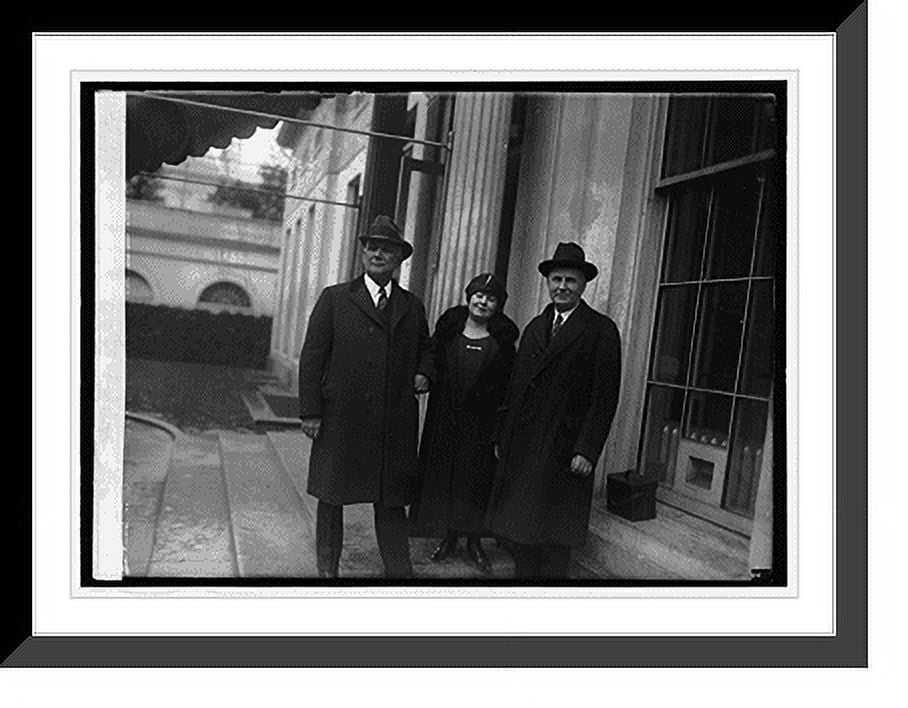 Historic Framed Print, S. Grant Victor & wife Sen. Cameron, 1/16/24, 17 ...
