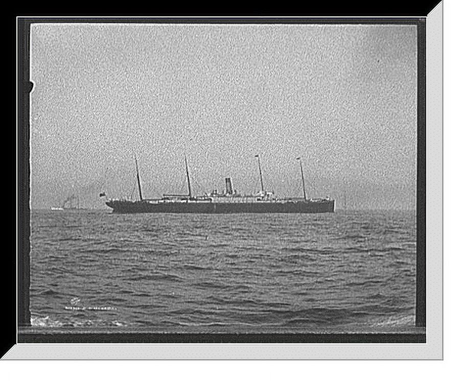 Historic Framed Print, S.S. Georgic, 17-7/8" x 21-7/8" - Walmart.com