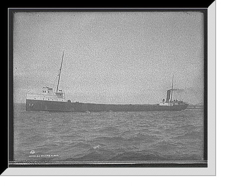 Historic Framed Print, S.S. William E. Reis, 17-7/8" x 21-7/8 ...