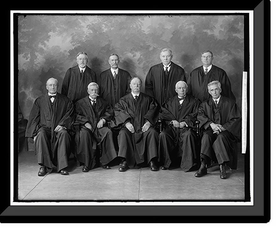 Historic Framed Print, SUPREME COURT, U.S. TAFT COURT - 10, 17-7/8" x ...