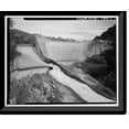 Historic Framed Print, Salinas Dam, Salinas River near Pozo Road, Santa ...