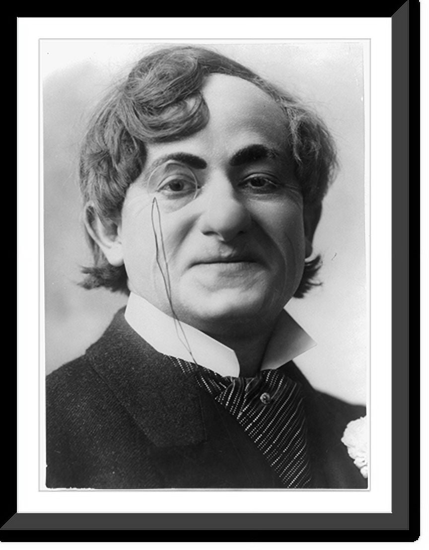 Historic Framed Print, [Sam Bernard, head-and-shoulders portrait ...