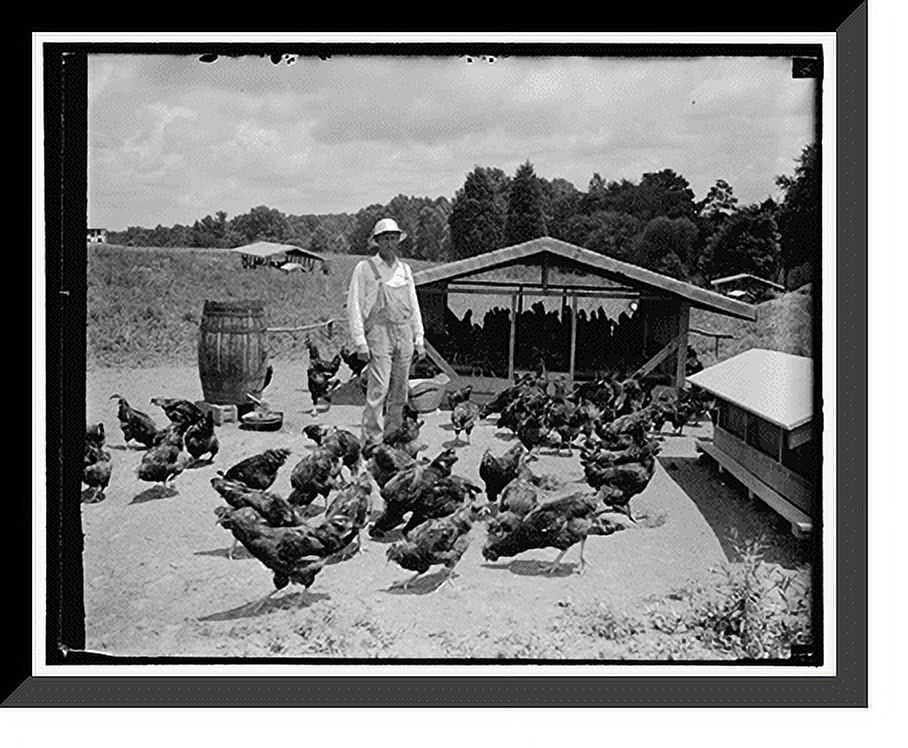 Historic Framed Print, Sam Rice, former Washington ball player on his ...
