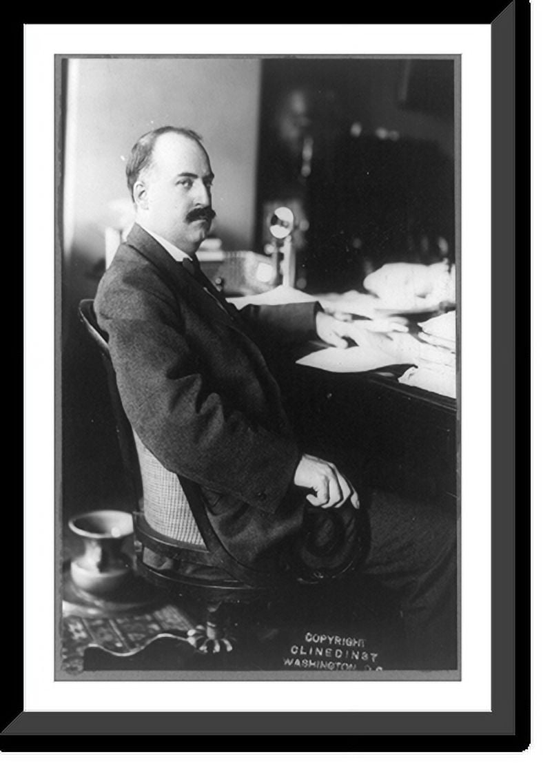 Historic Framed Print, [Samuel H. Adams, Asst. Secretary of the ...