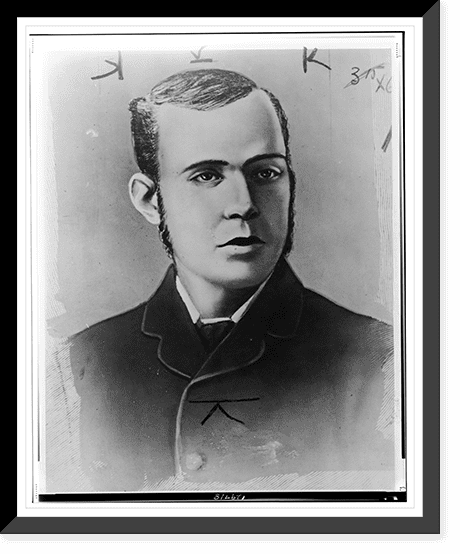 Historic Framed Print, [Samuel Insull, head-and-shoulders portrait ...