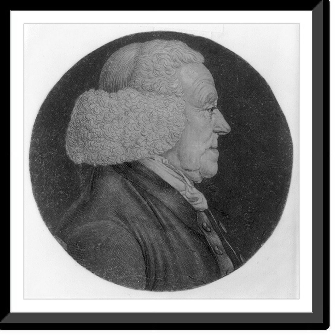 Historic Framed Print, [Samuel Morris, head-and-shoulders portrait ...