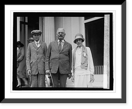 Historic Framed Print, Samuel Raymond Jr, Rep Fenn & Elizabeth ...