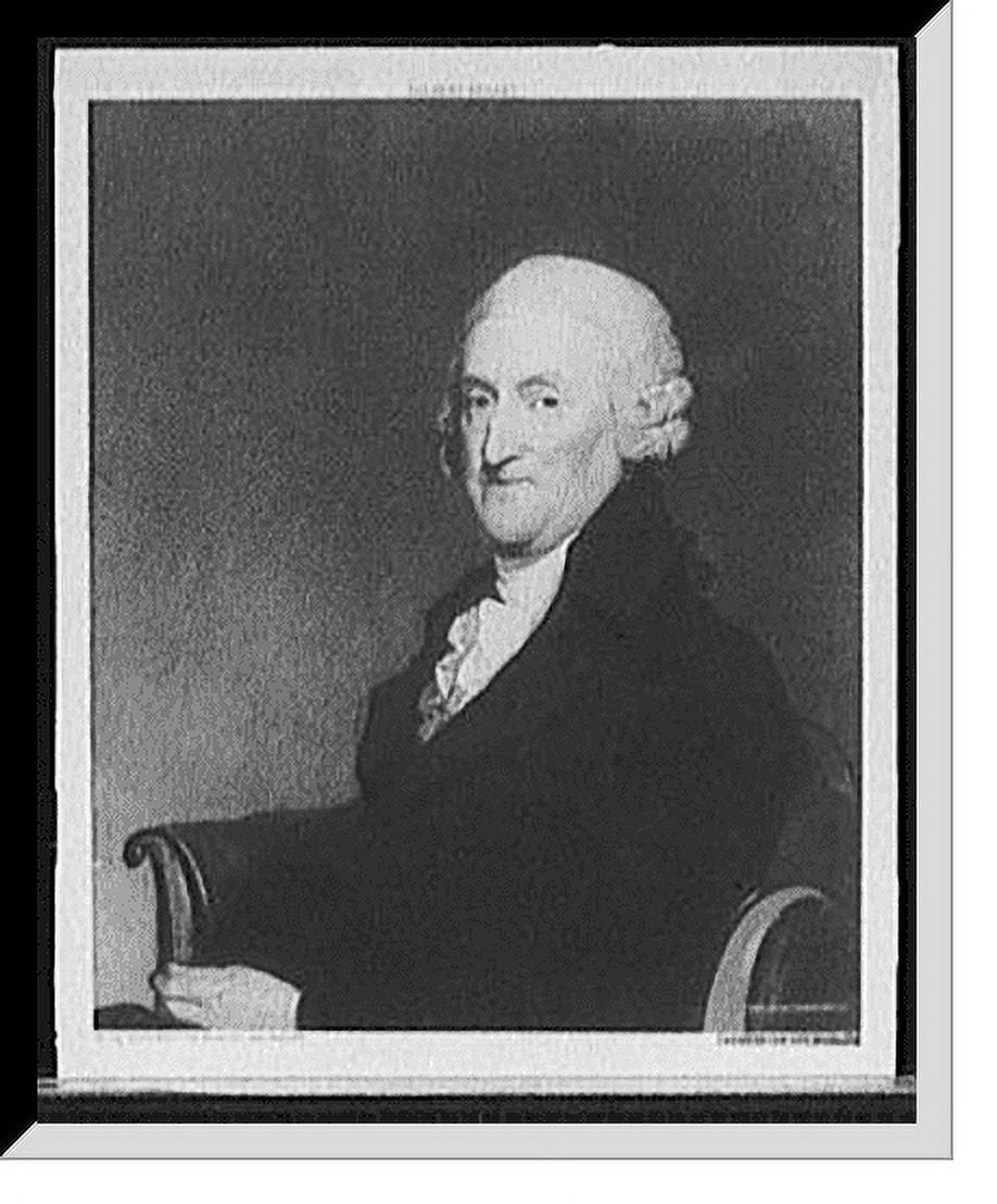 Historic Framed Print, [Samuel Salisbury, head-and-shoulders portrait ...