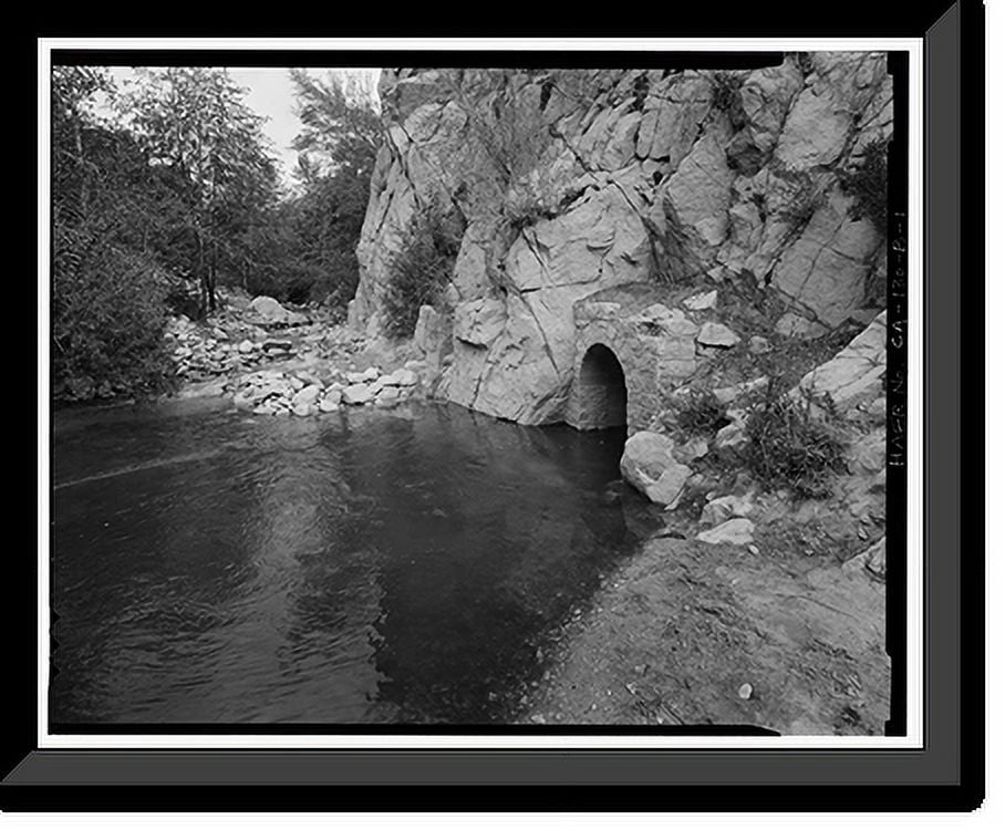 Historic Framed Print, Santa Ana River Hydroelectric System, Bear Creek ...