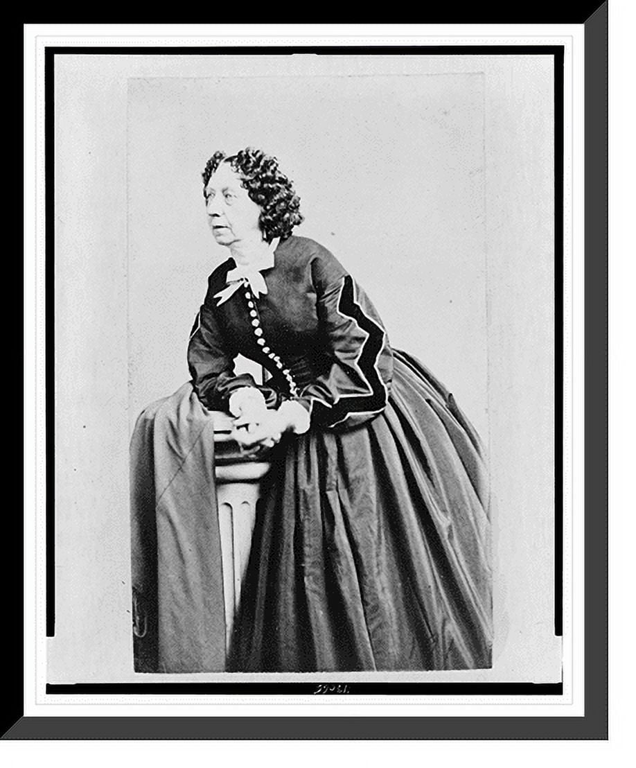 Historic Framed Print, [Sara Payson Parton, known as Fanny Fern, three ...