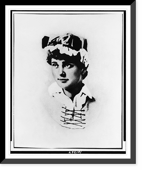 Historic Framed Print, [Sarah Payson Parton, head-and-shoulders ...