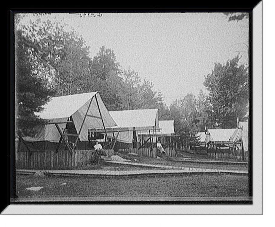 Historic Framed Print, [Saranac Lake, Ray Brook state sanatorium ...