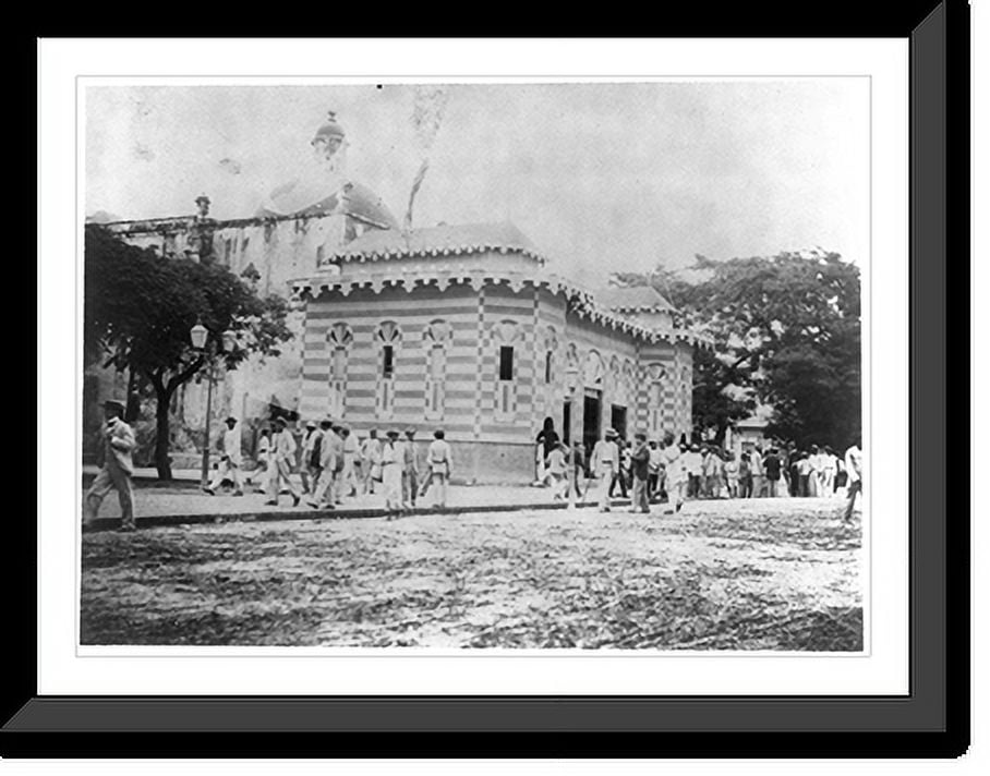 Historic Framed Print, [Scenes in Puerto Rico, 1898: Fire Headquarters ...