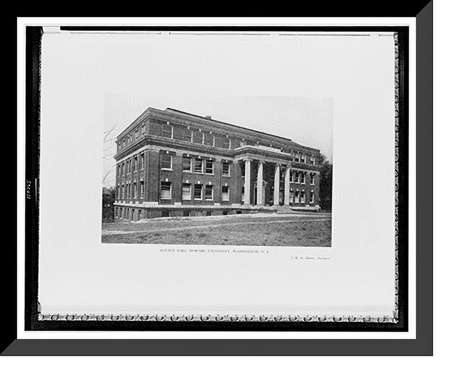 Historic Framed Print, Science Hall, Howard University, Washington, D.C ... Historic Framed Print, Science Hall, Howard University, Washington, D.C ...