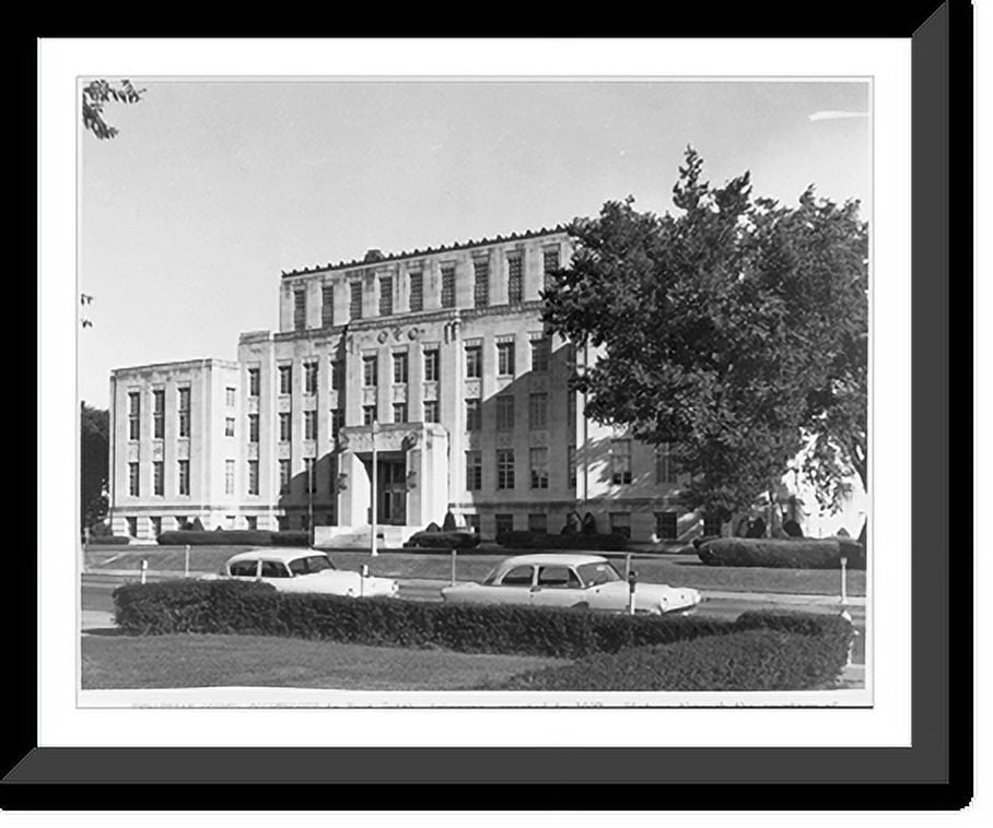 Historic Framed Print, Sebastian County Courthouse in Fort Smith ...