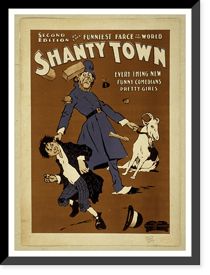 Historic Framed Print, Second edition of the funniest farce in the ...