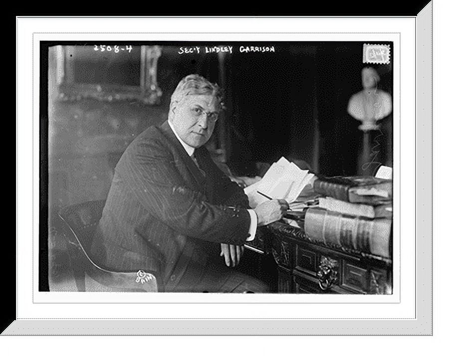 Historic Framed Print, Secy Lindley Garrison, 17-7/8" x 21-7/8 ...