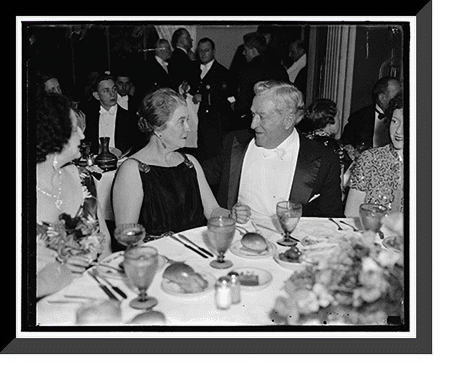 Historic Framed Print, Sen. and Mrs. Pat McCarran, 17-7/8" x 21-7/8 ...