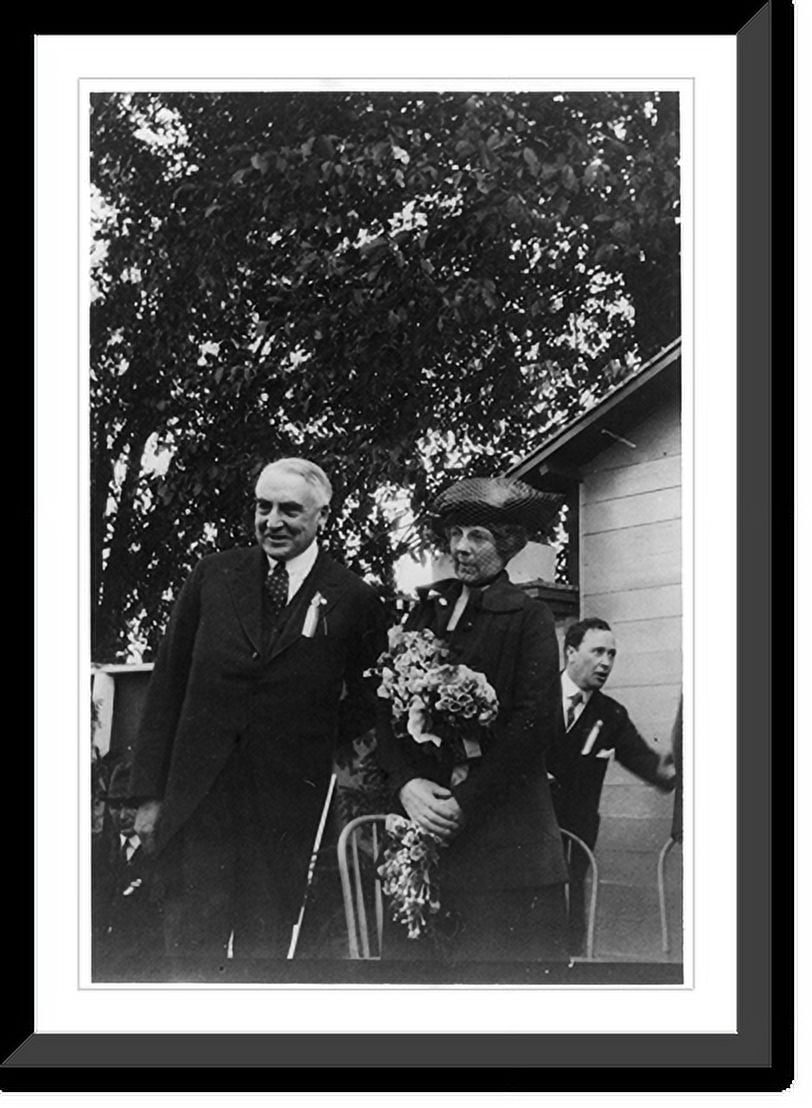 Historic Framed Print, Senator Harding speaks at Minnesota State Fair ...