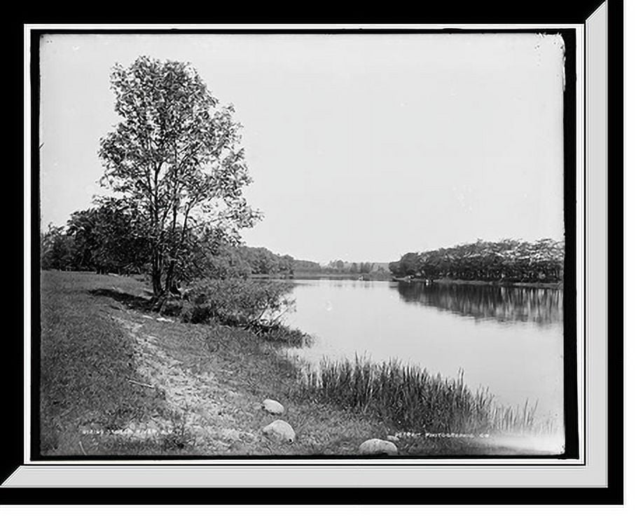 Historic Framed Print, Seneca River, N.Y., 17-7/8" x 21-7/8" - Walmart.com