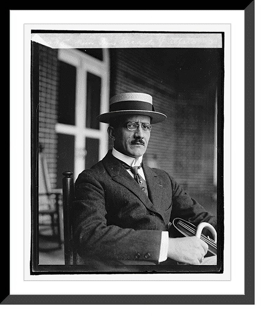 Historic Framed Print, Senor Don Ricardo J. Alfaro, [8/9/22], 17-7/8" x ...