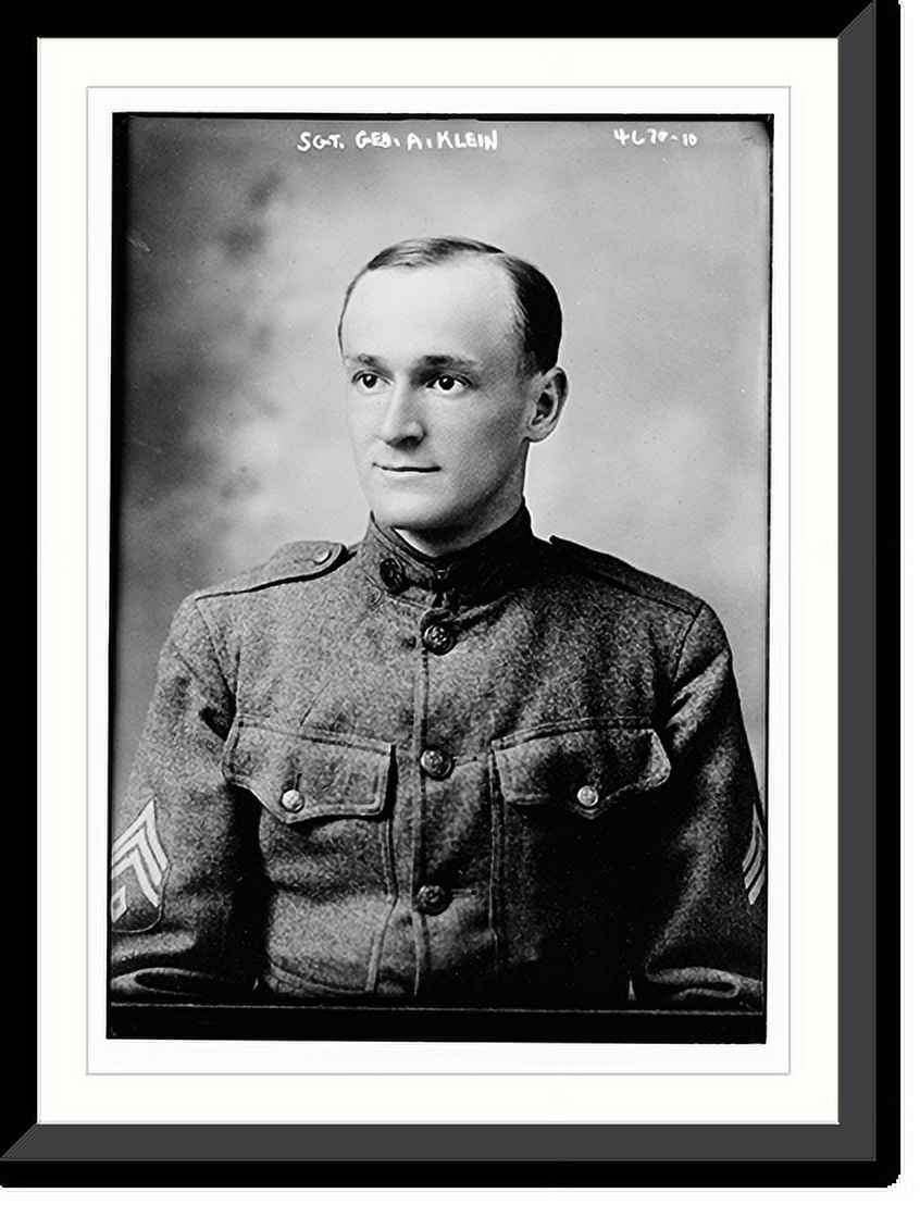 Historic Framed Print, Sgt. Geo. A. Klein, 17-7/8" x 21-7/8" - Walmart.com