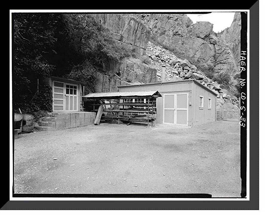 Historic Framed Print, Shoshone Hydroelectric Plant Complex, 60111 U.S ...