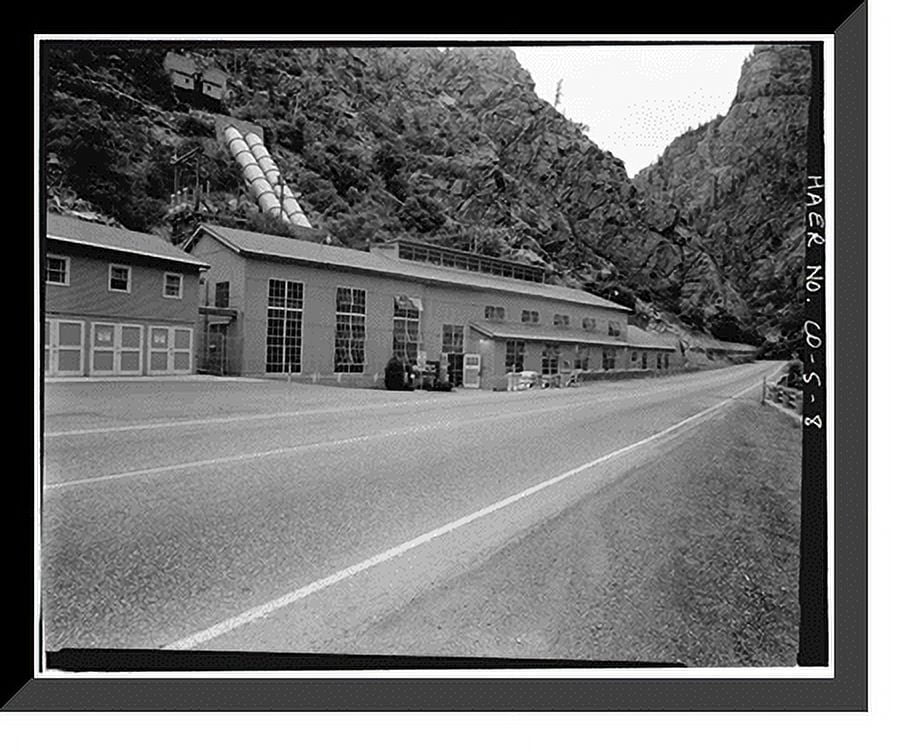 Historic Framed Print, Shoshone Hydroelectric Plant Complex, 60111 U.S ...