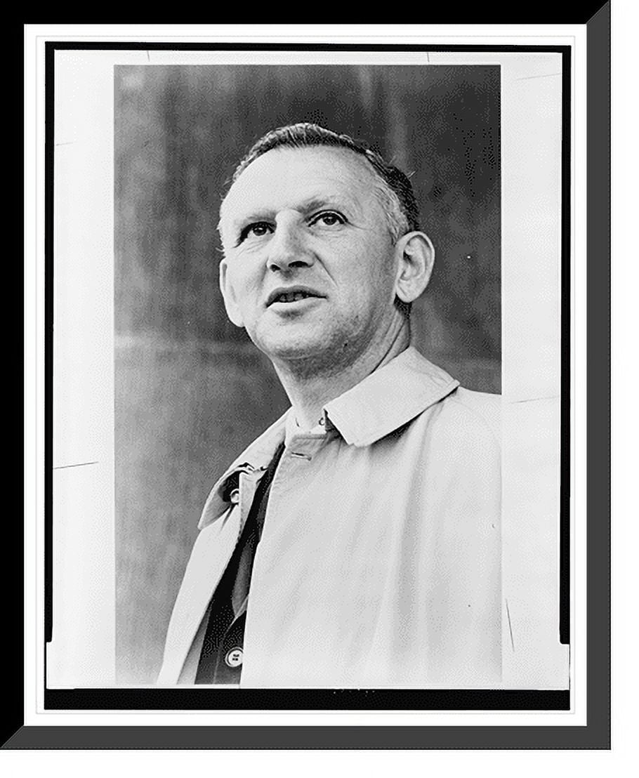 Historic Framed Print, [Sidney R. Yates, head-and-shoulders portrait ...