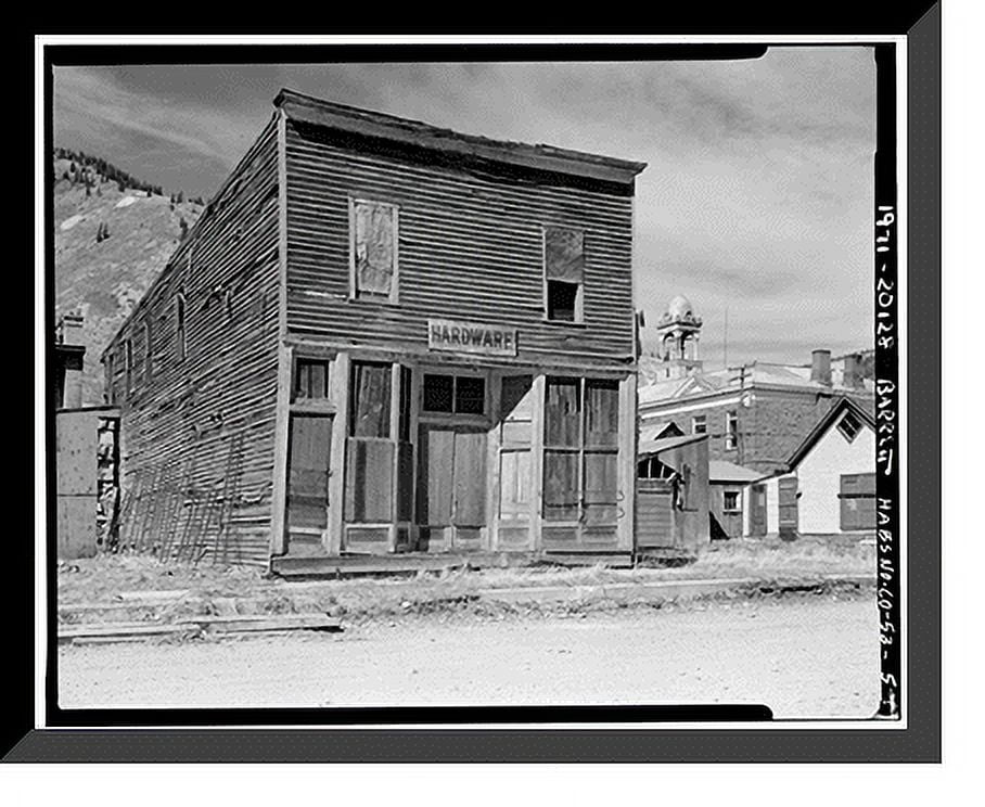 Historic Framed Print, Silverton Historic District, Hardware Store ... Historic Framed Print, Silverton Historic District, Hardware Store ...