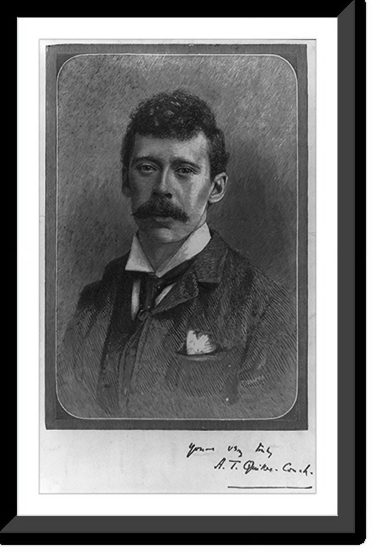 Historic Framed Print, Sir Arthur Thomas Quillercouch, 1863-1944, 17-7/ ...