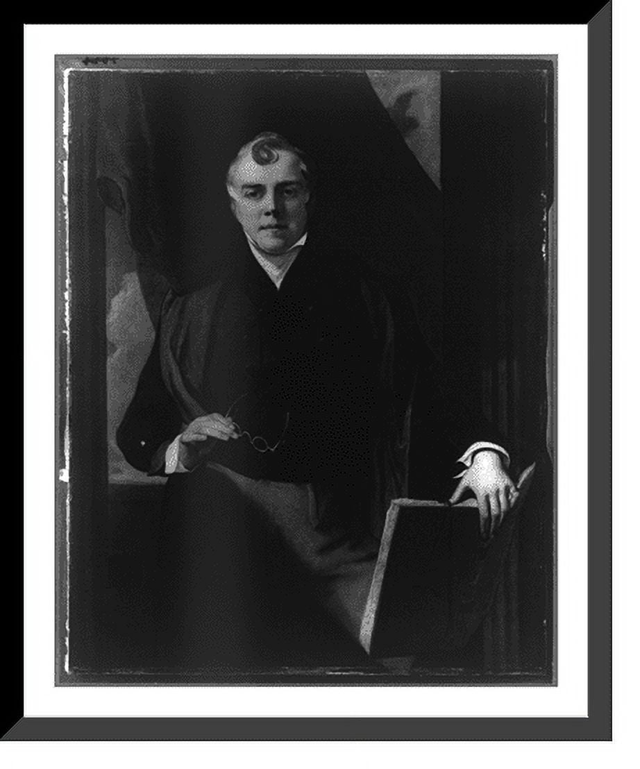 Historic Framed Print, [Sir Charles Bell, 1774-1842, three-quarter ...