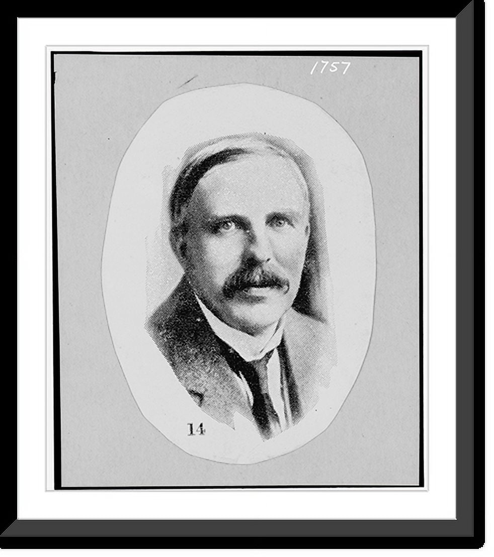 Historic Framed Print, [Sir Ernest Rutherford, head-and-shoulders ...