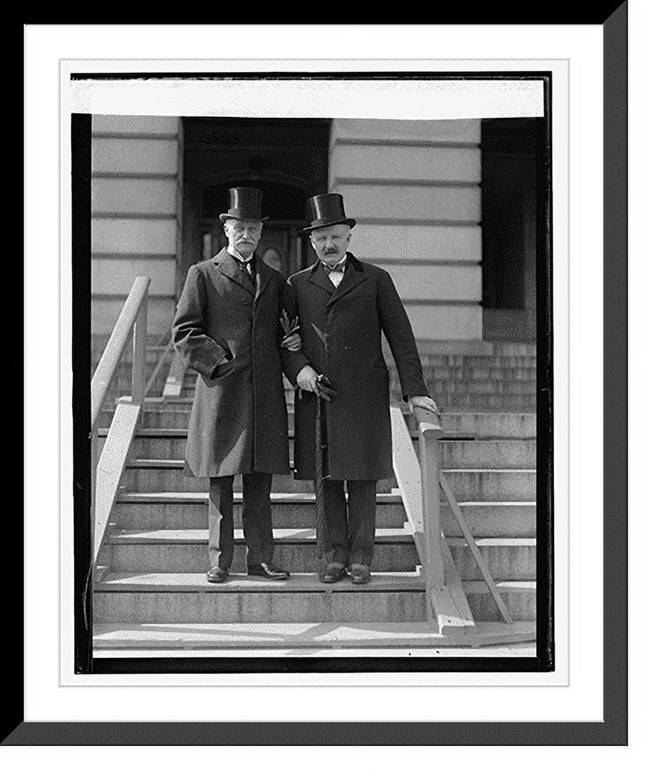 Historic Framed Print, Sir Esme Howard & Henry Getty Chilton, 3/3/24 ...